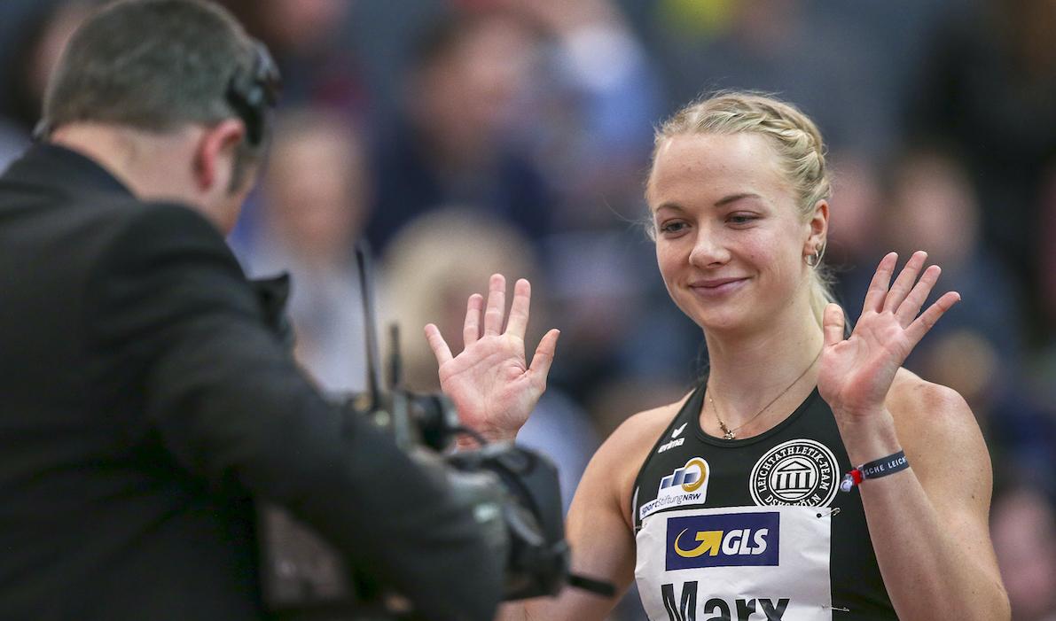 Vier Titel bei NRW-Hallenmeisterschaften - LEICHTATHLETIK-TEAM DSHS KÖLN